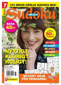 TIDNINGSARKIVET.SE: SUDOKU FÖR ALLA nr 5/2025